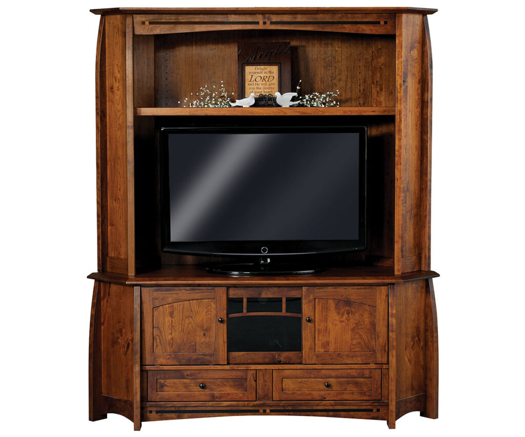 Amish Made Corner TV Stands | Amish Traditions Fine Furniture ...